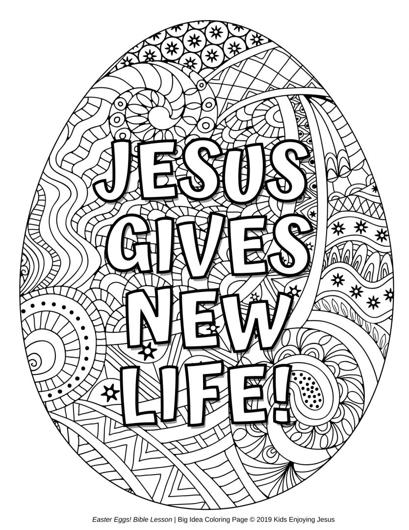 Easter Eggs Bible Lesson – Kids Enjoying Jesus
