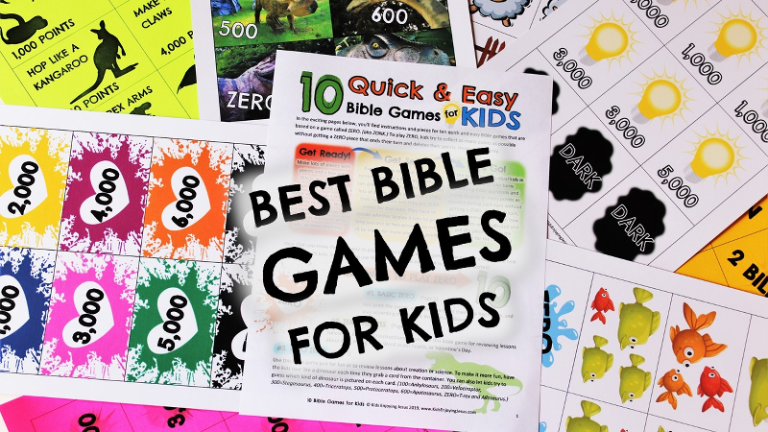 The Best Bible Games for Kids – Kids Enjoying Jesus
