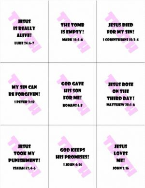 Easter Egg Truth Hunt Bible Game - Kids Enjoying Jesus