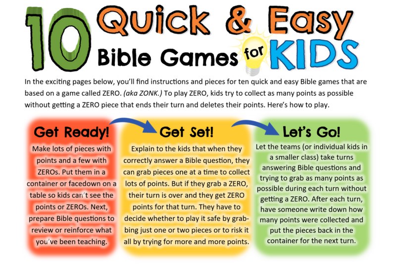 Best Bible Games for Kids (part 2) – Kids Enjoying Jesus