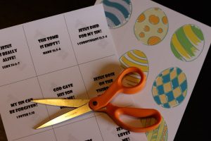 Easter Egg Truth Hunt Bible Game - Kids Enjoying Jesus