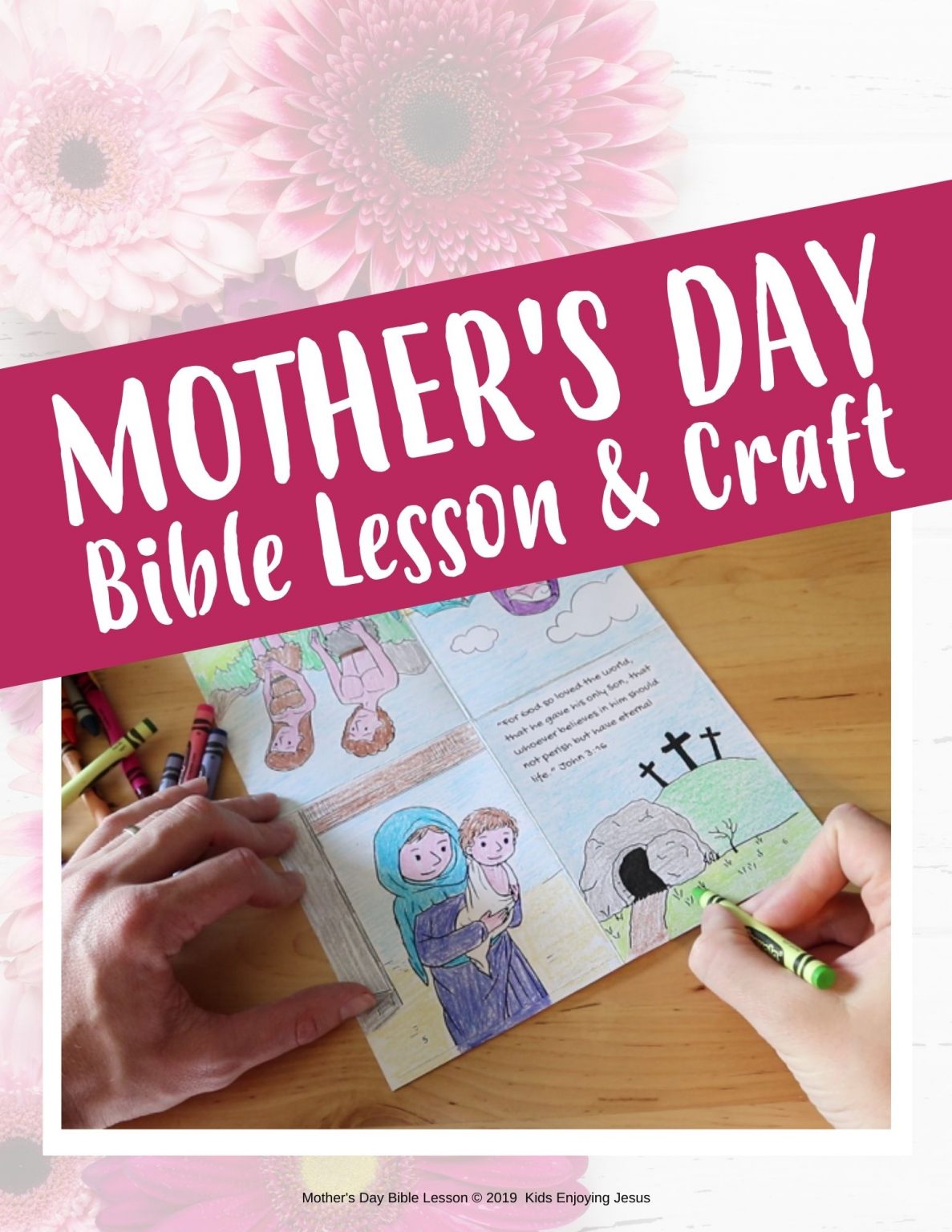 Mother’s Day Bible Craft for Kids – Kids Enjoying Jesus