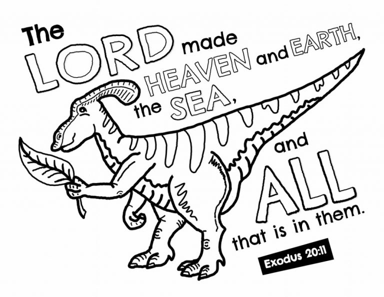 The DINO Story Bible Lesson – Kids Enjoying Jesus