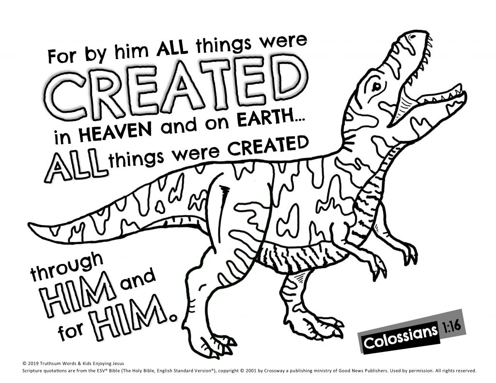 Dinosaurs are Good News for Kids (part 3) – Kids Enjoying Jesus