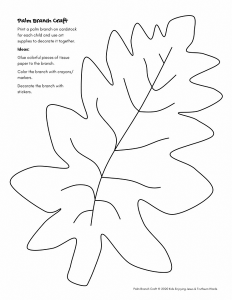 Palm Sunday Activities for Kids – Kids Enjoying Jesus