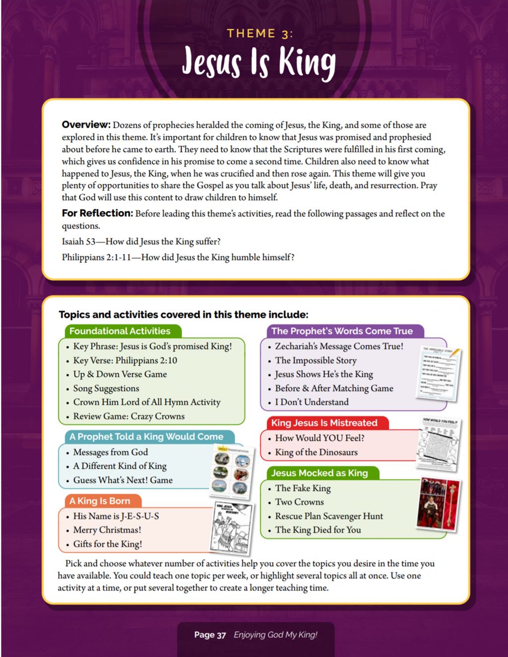 Enjoying God My King! – Kids Enjoying Jesus