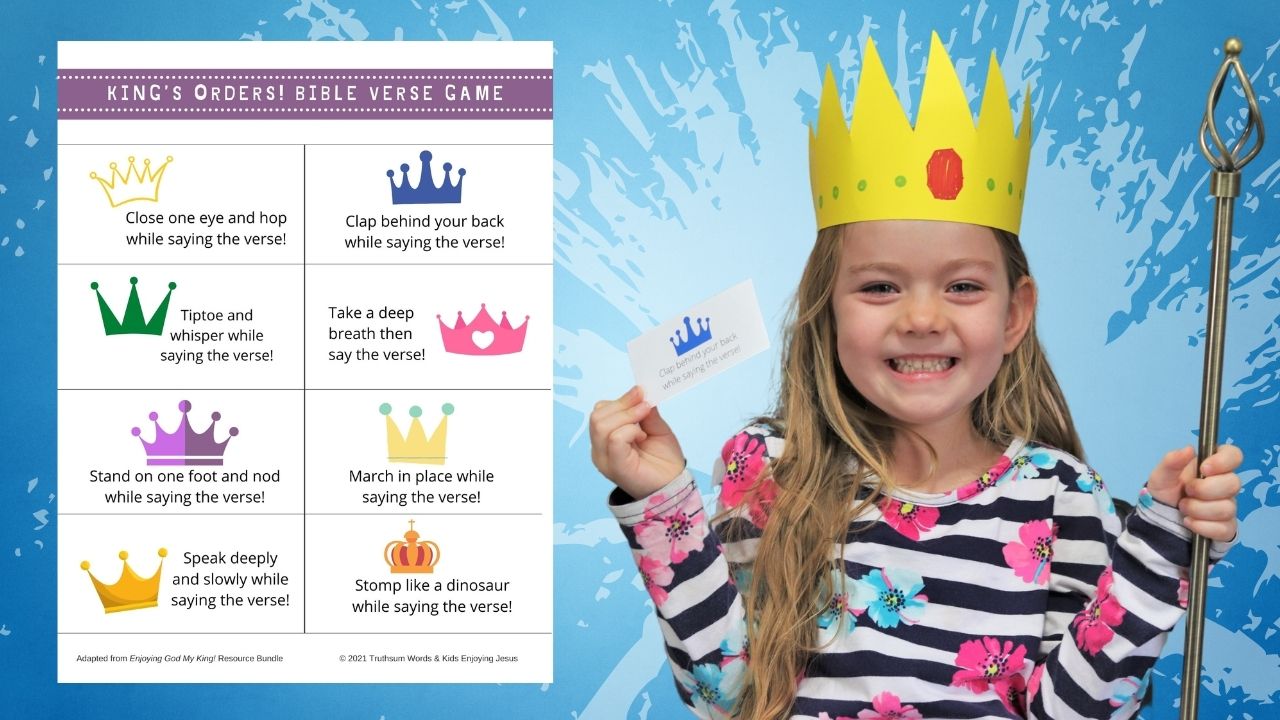 10 Easy Bible Verse Memory Games - Kids Enjoying Jesus