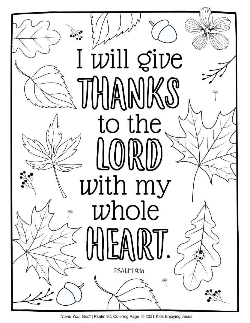 Thank You, God! Activity Guide - Kids Enjoying Jesus