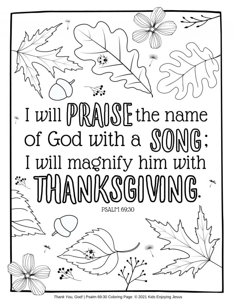 Thank You, God! Activity Guide - Kids Enjoying Jesus