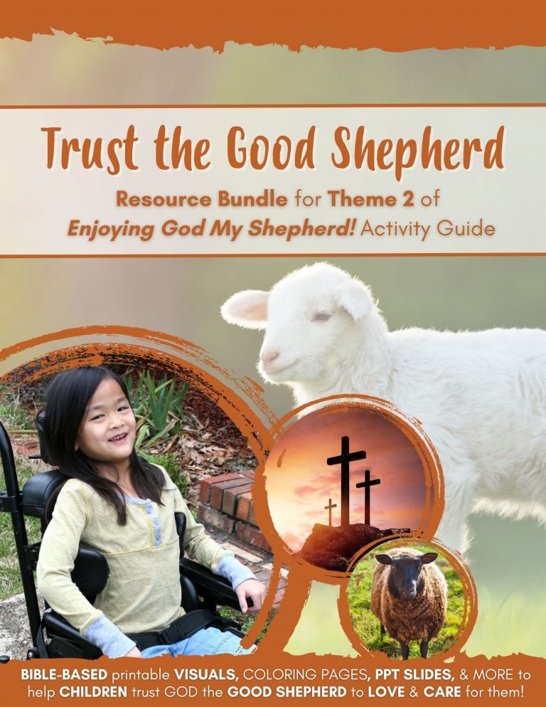 Trust the Good Shepherd - Resource Bundle - Kids Enjoying Jesus