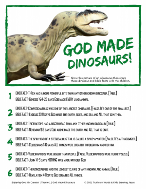 God Made Everything - Resource Bundle - Kids Enjoying Jesus