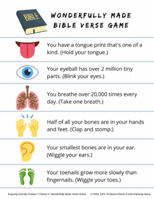 God Made Me – Resource Bundle – Kids Enjoying Jesus