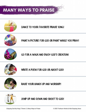 God Is a Good King - Resource Bundle - Kids Enjoying Jesus