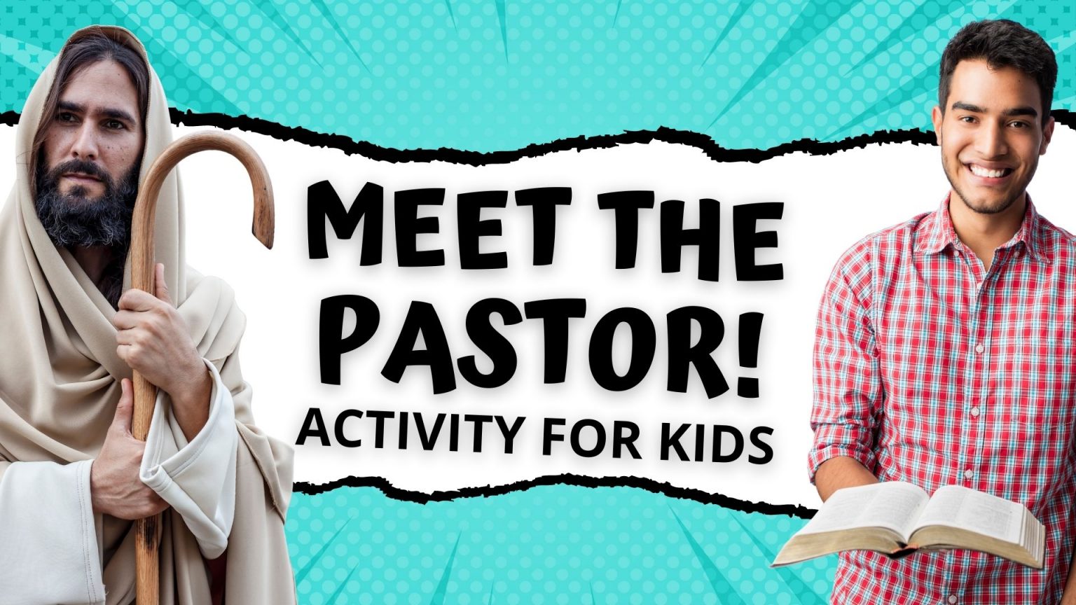 Meet The Pastor! Activity for Kids – Kids Enjoying Jesus