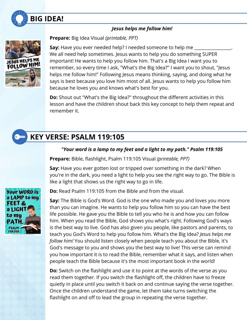 Thank You for My Pastor! – Kids Enjoying Jesus