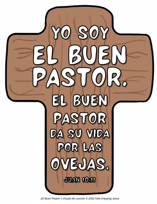 ¡El Buen Pastor! Lección Bíblica – Kids Enjoying Jesus