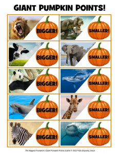 The Biggest Pumpkin - Kids Enjoying Jesus