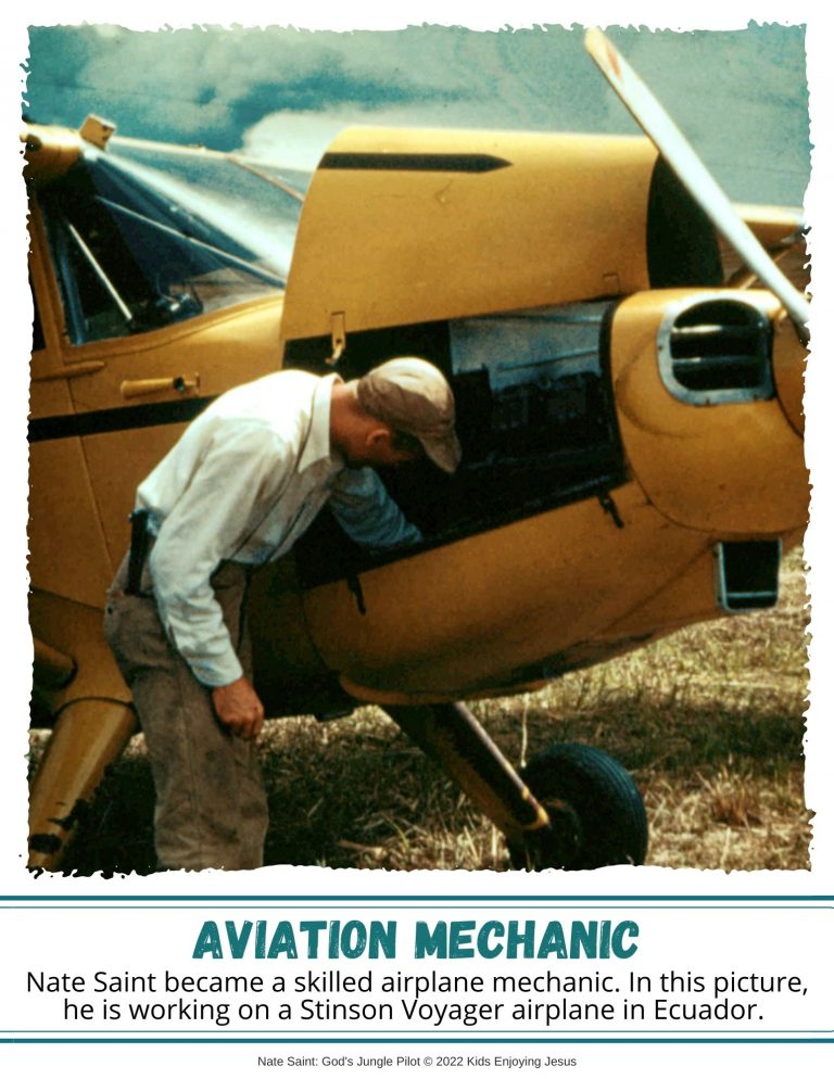 Nate Saint: God's Jungle Pilot - Kids Enjoying Jesus