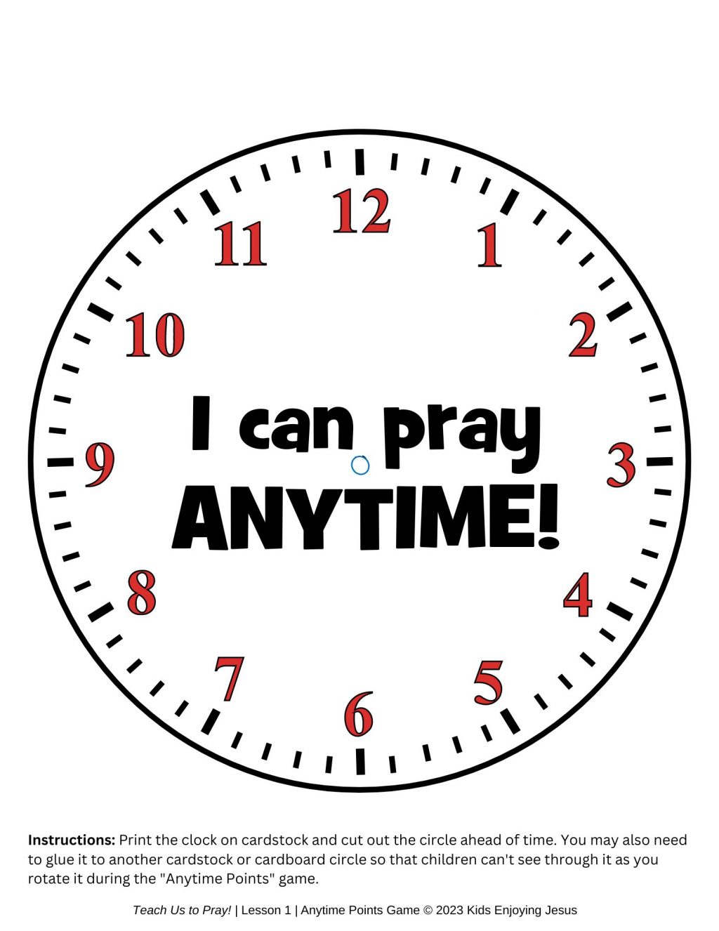 Teach Us to Pray! | Lessons on the Lord’s Prayer – Kids Enjoying Jesus