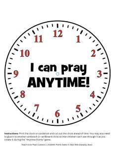 Teach Us to Pray! | Lessons on the Lord’s Prayer – Kids Enjoying Jesus