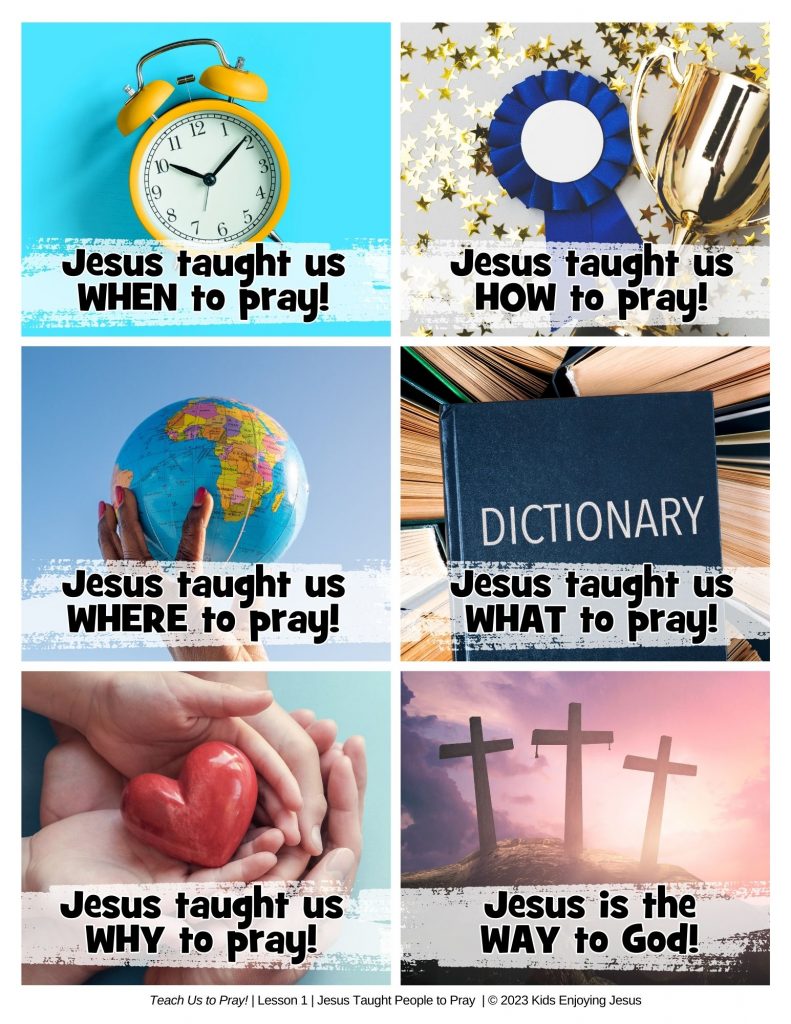 Teach Us to Pray! | Lessons on the Lord’s Prayer – Kids Enjoying Jesus