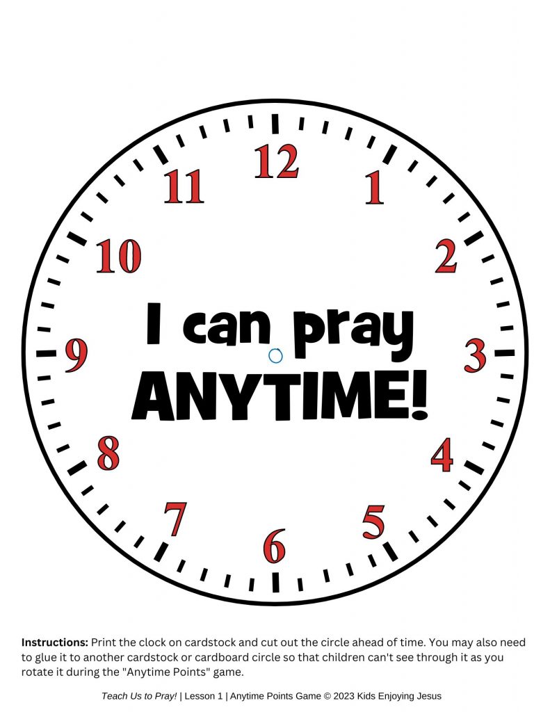 Teach Us to Pray! | Lessons on the Lord’s Prayer – Kids Enjoying Jesus