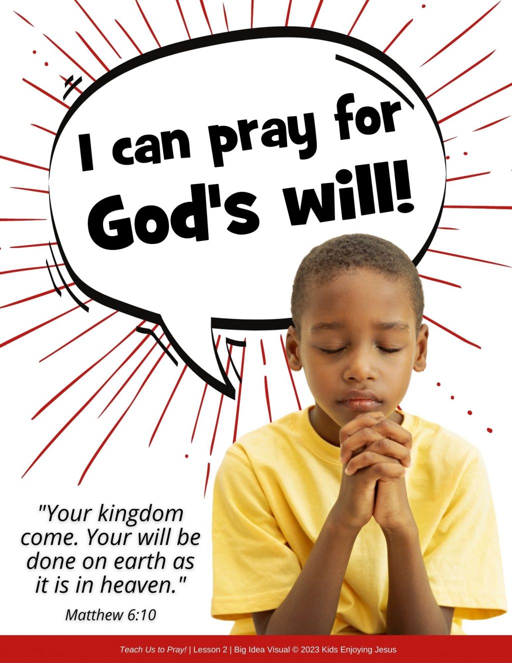 Teach Us to Pray! | Lessons on the Lord’s Prayer – Kids Enjoying Jesus