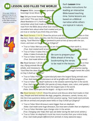 Enjoying God My Creator! Curriculum Kit – Kids Enjoying Jesus