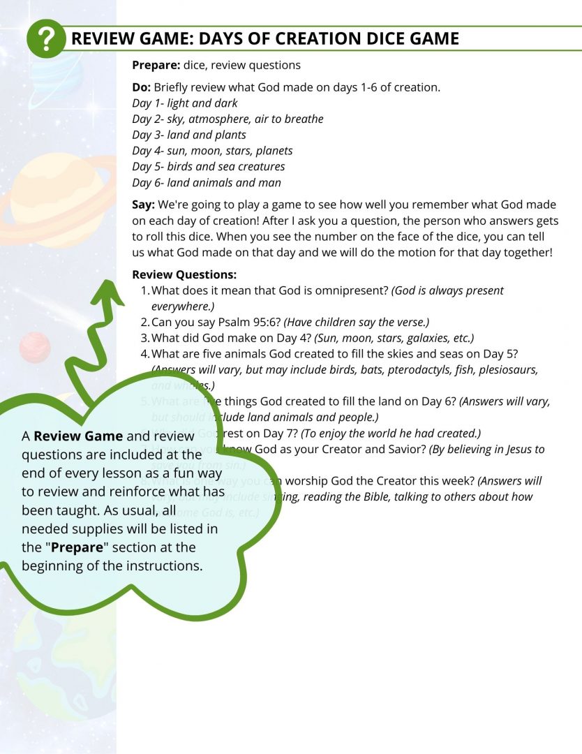 Enjoying God My Creator! Curriculum Kit – Kids Enjoying Jesus