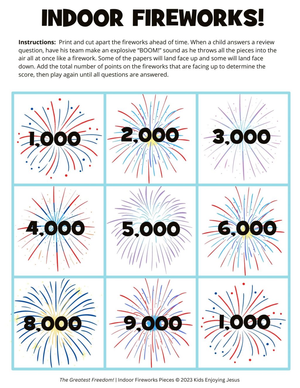 The Greatest Freedom! Lesson for Kids – Kids Enjoying Jesus